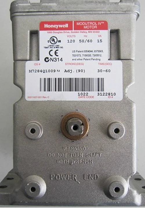 M7284Q1009 17Nm Honeywell Damper Actuators Modutrol Motor For Burner ...
