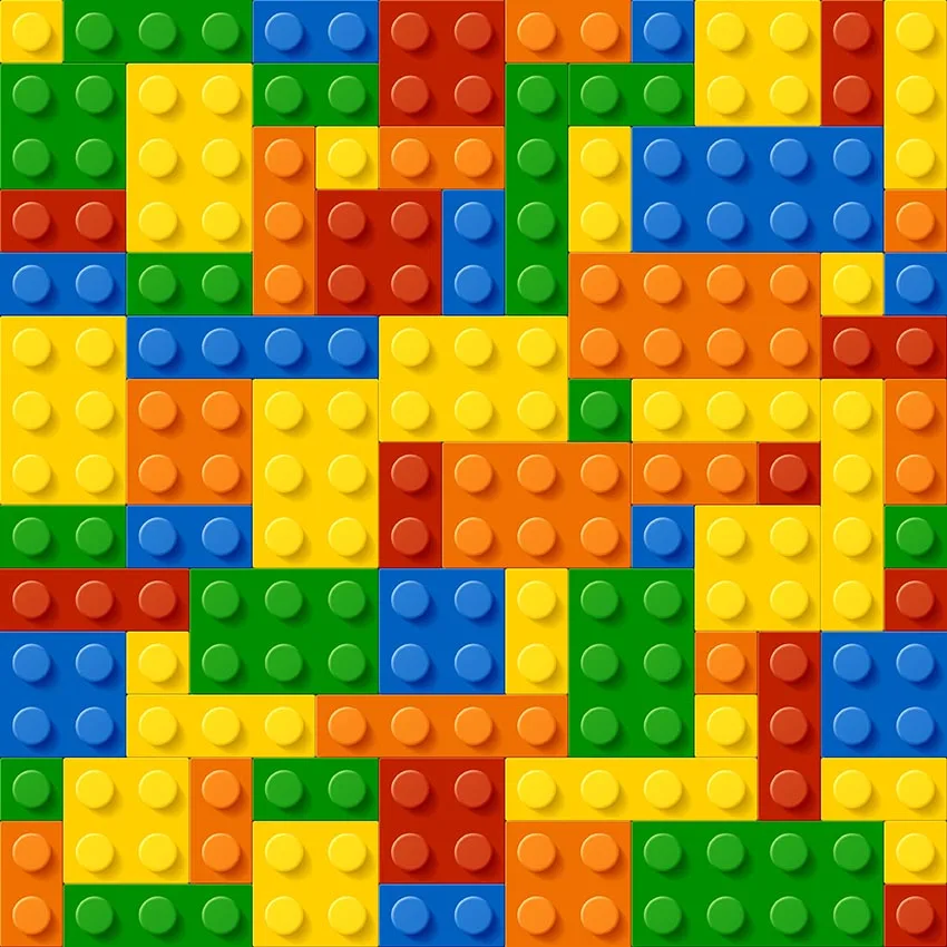 Yellow Lego Background