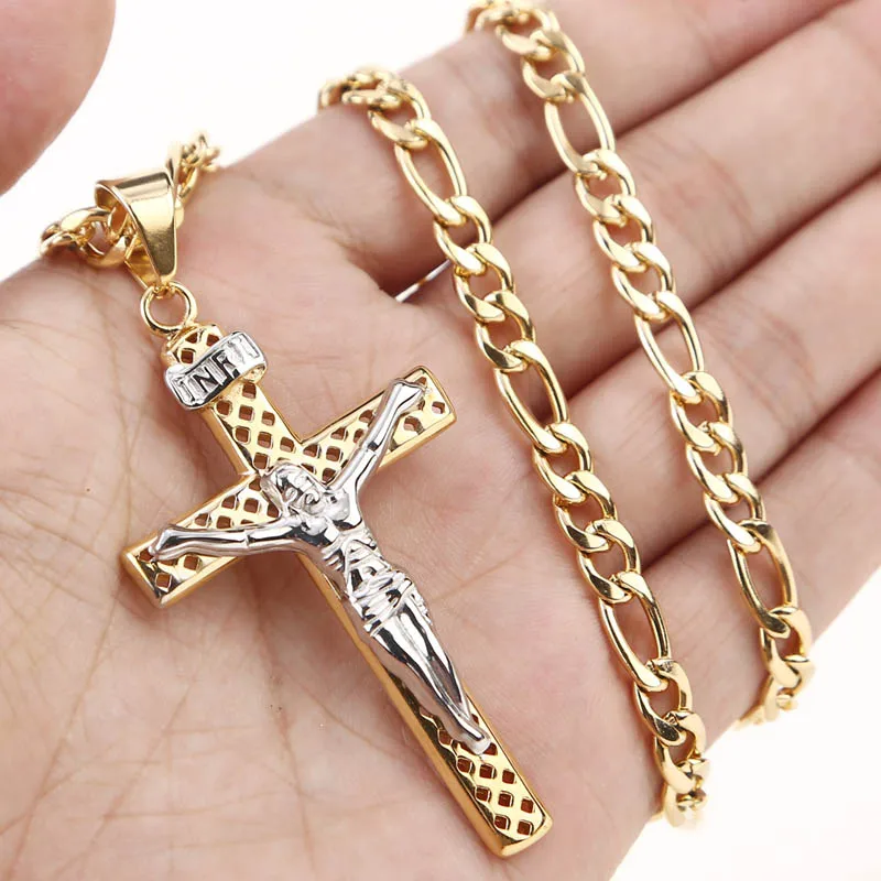 Golden Chain With Cross