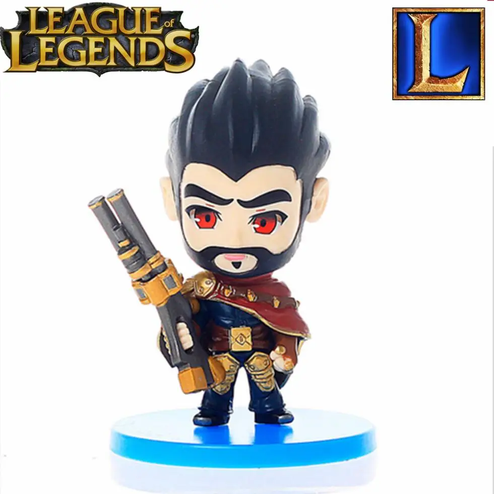 10cm-LOL-magic-Handmade-Cute-Outlaw-Graves-Model-Stuffed-Action-Figure ...