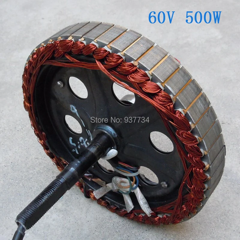 60V 500W rotor for hub motor/ electric bike motor stator/ motor ...