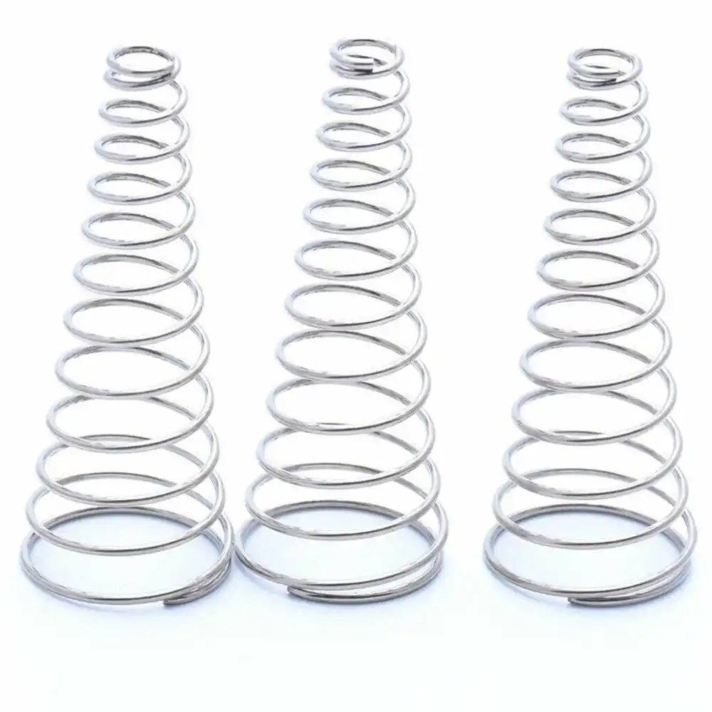 5Pcs 304 Stainless Steel Conical Cone Compression Spring Tower Springs ...