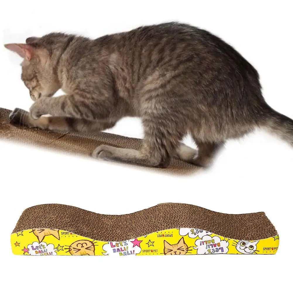 Cat Kitcat Kitten Paper Cardboard Corrugated Scratch Board Corrugated Scratch Board Pad