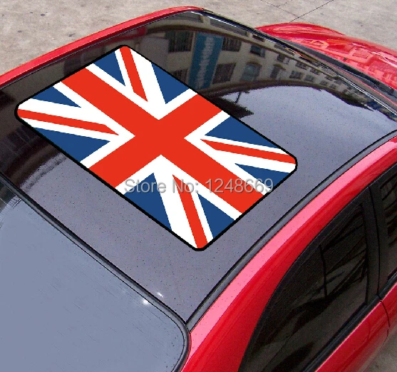 Flag of the UK England Car ROOF Stickers waterproof PVC car body ...