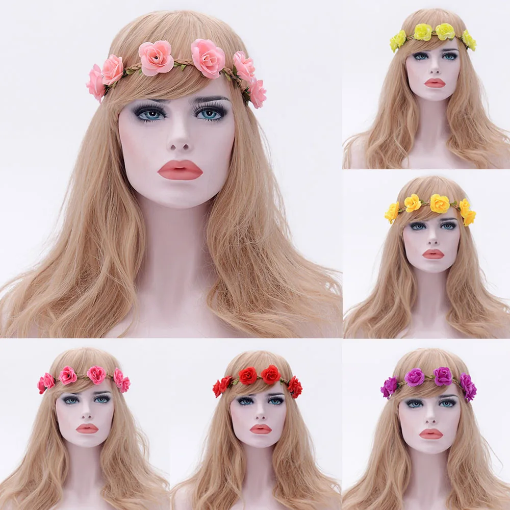Buy Headbands For Ladies In 2017 Fashion Women Flower Floral Comfortable