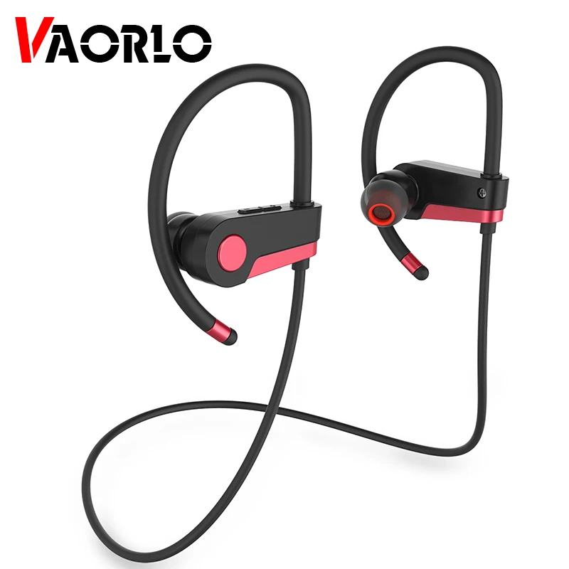 VAORLO Wireless Bluetooth 4.1 Earphone Ear hook Headset With Microphone For Xiaomi Stereo Sound ...
