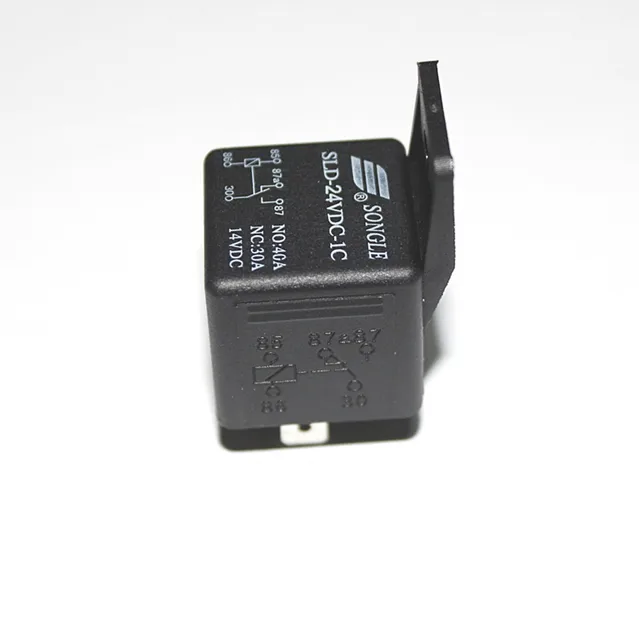 10Db 5 Pin 40A Vízálló Autó Relé Hosszú Élettartamú Autóipari Relék ...