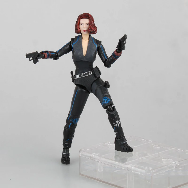 Black Widow Variant Action Figure Avengers Variable Black Widow PVC ...