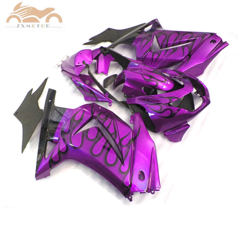 Purple Kawasaki Ninja 250r