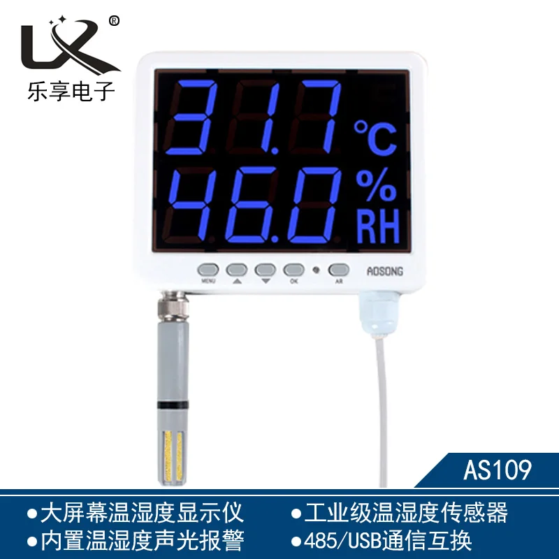 AOSONG-AS109-AS109B-Temperature-and-Humidity-hygrometer-sensors-RS485 ...