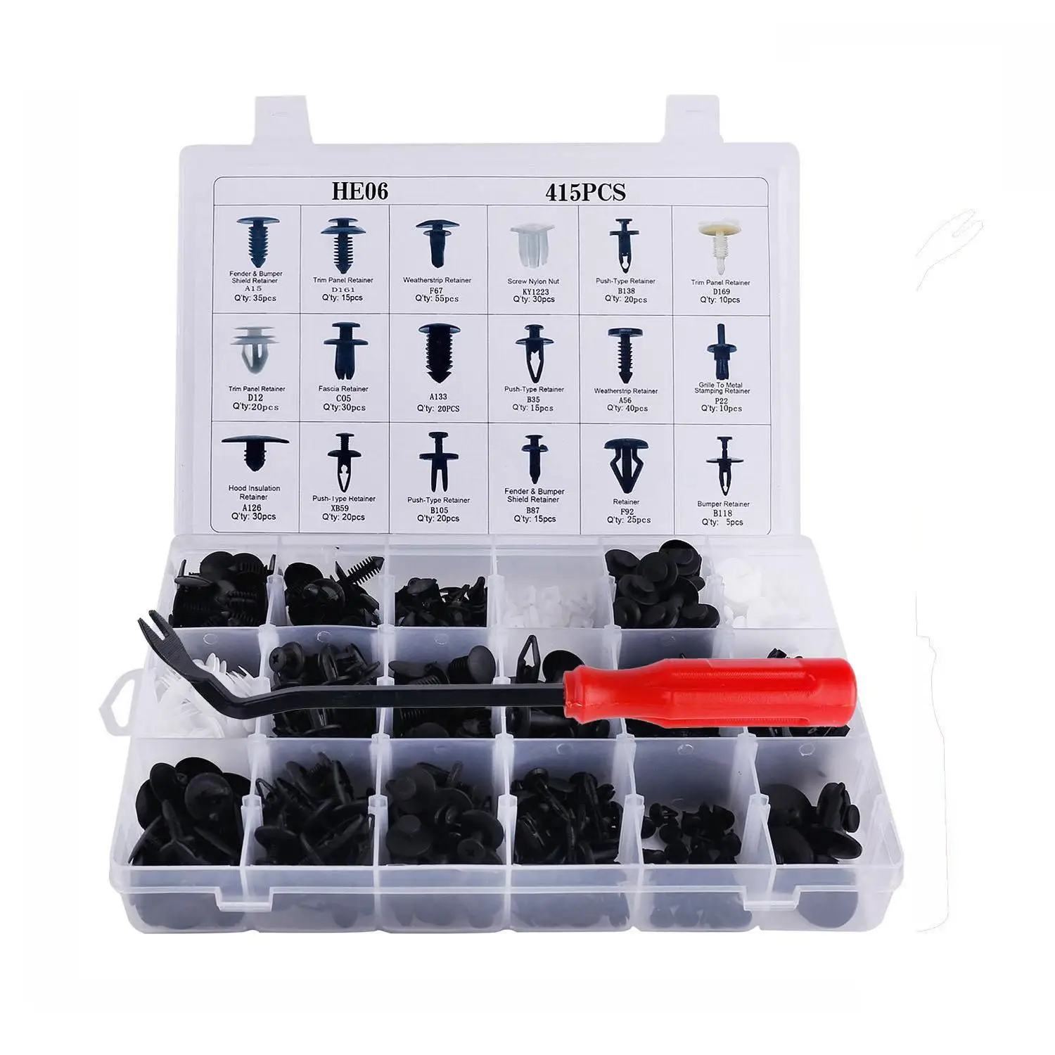 Chevrolet Clips 10Pcs For Chevy GMC Rocker Trim Wheel Opening Molding ...