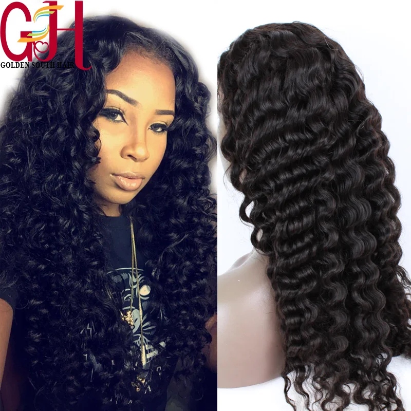 Buy 7a Unprocessed Virgin Brazilian Deep Wave Glueless