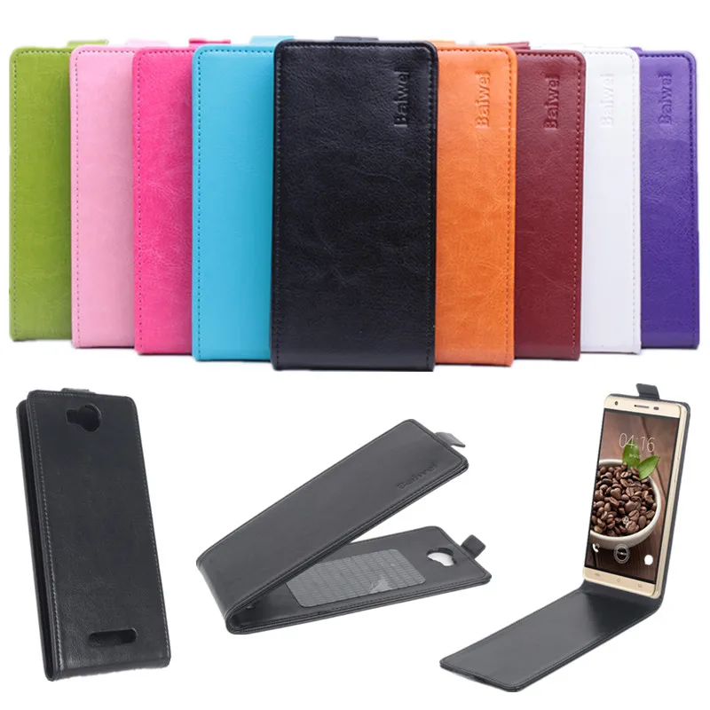 9 Colors High Quality Luxury Leather Case For Cubot H2 5.5'' Flip Cover ...