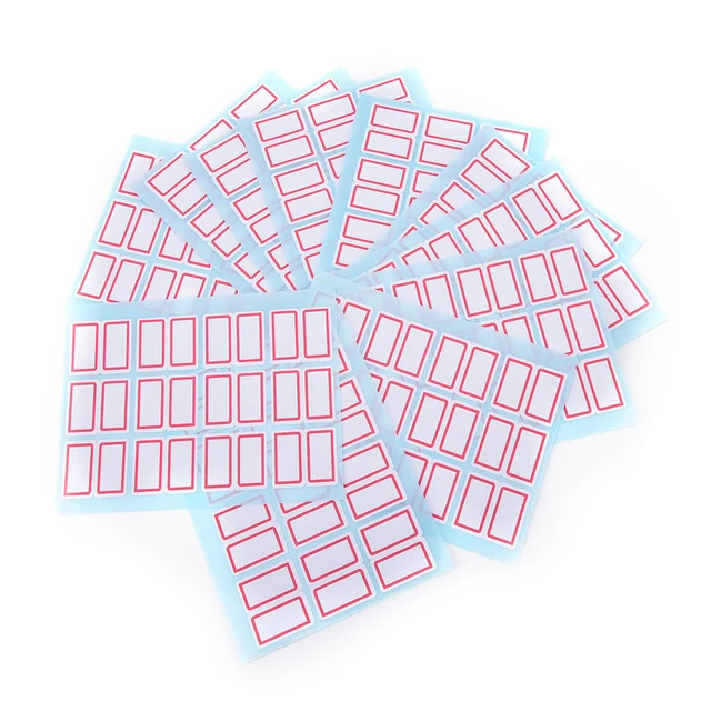 Business & Industrial Packing & Shipping Writable Sticky Name Stickers ...