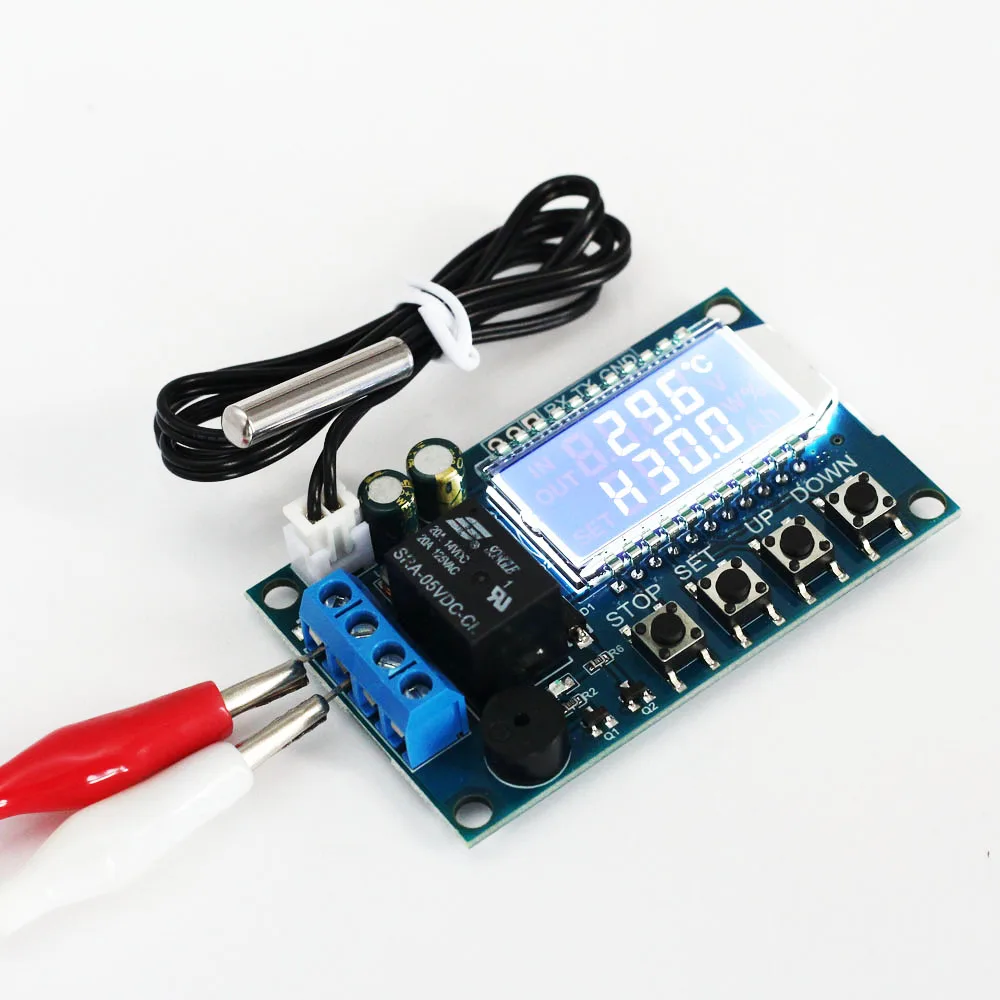 Monday Kids Digital Thermostat Cooling Heating Temperature Controller ...