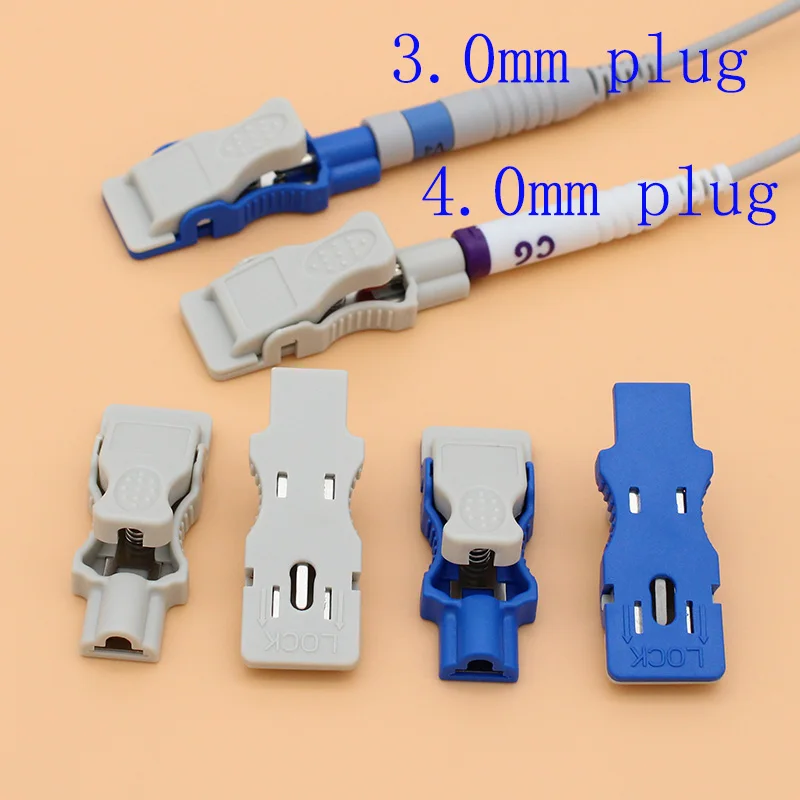 10pcs EKG ECG alligator Electrode Clip,Universal Connection for EKG ECG ...