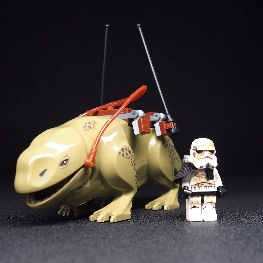 Star Wars 7 Dewback Desert Storm soldiers troopers Building Blocks toys ...
