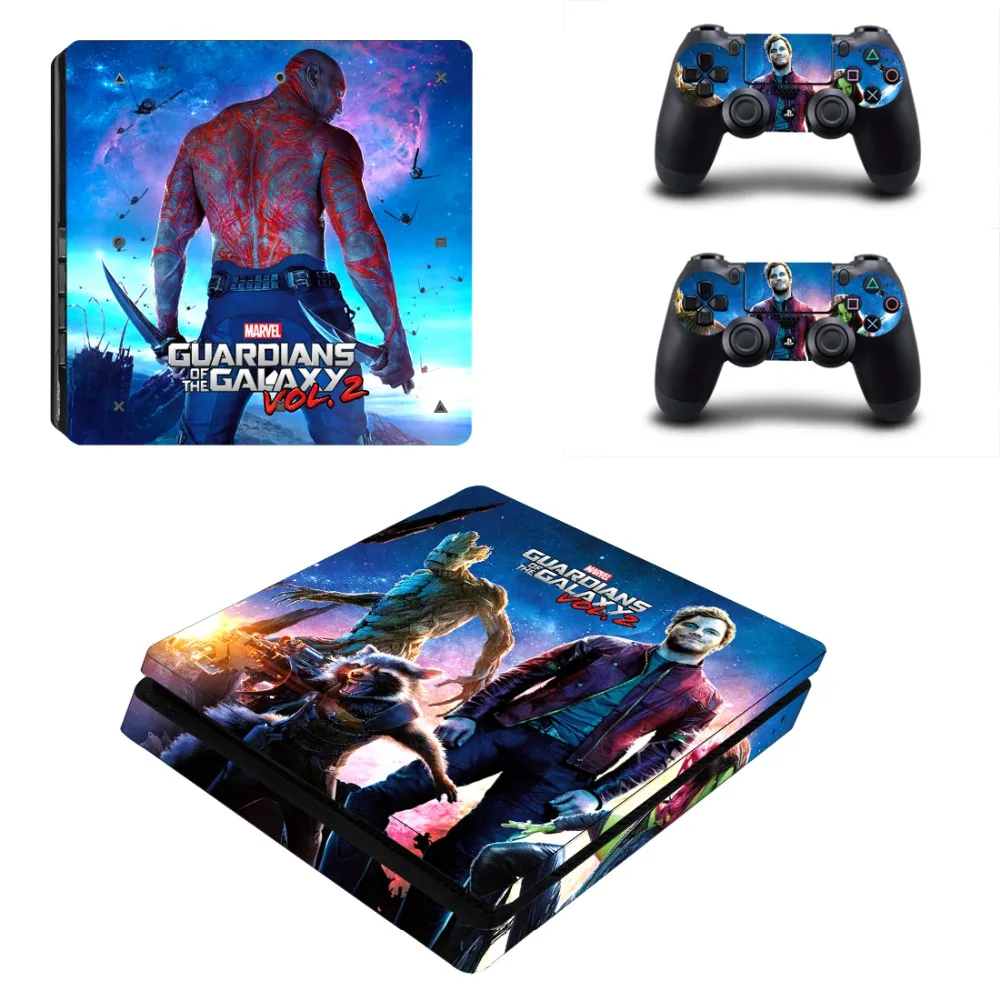 Guardians of the Galaxy PS4 Slim Skin Sticker for Dualshock 4 ...