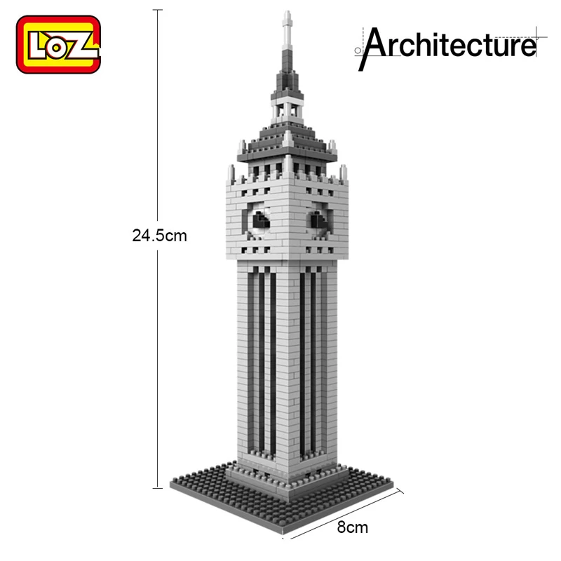 Diamond Blocks World Famous Architecture Elizabeth Tower the Big Ben ...
