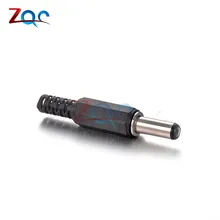 10PCS DC Power Connector pin 2.1x5.5mm Female Plug Jack + Male Plug ...