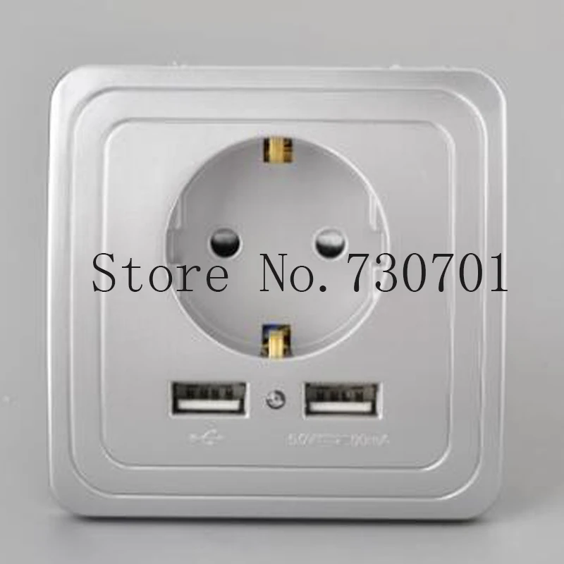 Aliexpress.com : Buy (ship from Russian)socket with usb 5V 2.1A Dual ...