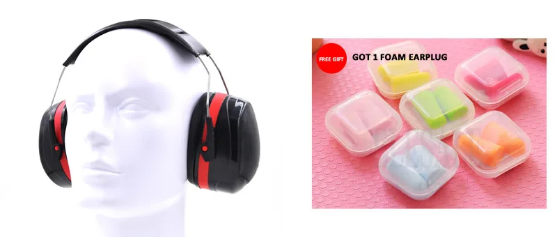 Protections auditives,Protège-oreilles Anti-bruit NRR 30dB,Protection ...