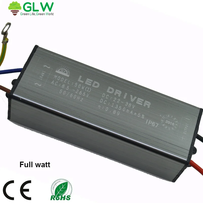 Waterproof 10W 20W 30W 50W 100W RGB LED Driver RGB LED Trafo For ...