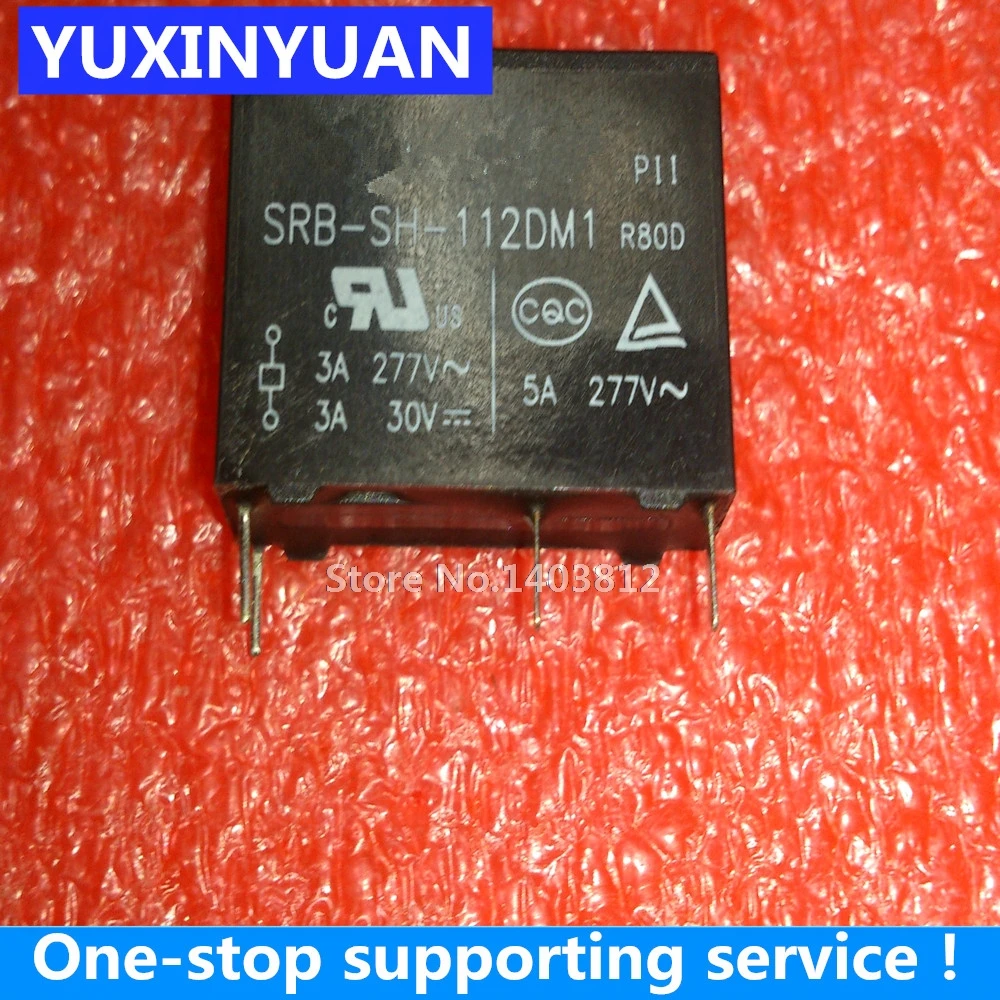 SRB SH 112DM1 3A 12VDC HF46F 12 HS1, 5 unids/lote|lot lot|lot 10pcs ...