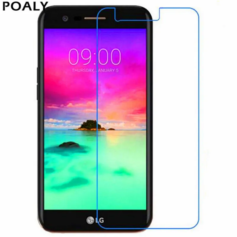 2 piezas Protector de pantalla para LG K10 2017 Cristal de vidrio ...