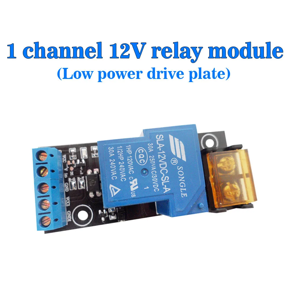 Single-Channel-12V-Low-Power-Relay-Module-Low-Drive-Plate-Freewheeling ...