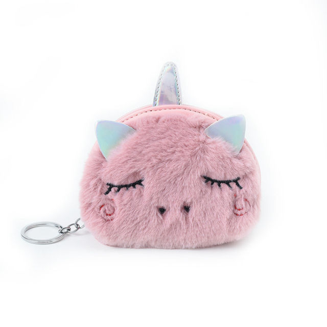 Unicorn Mini Plush Coin Purse
