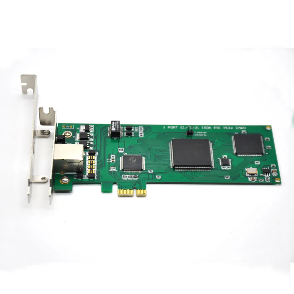 Asterisk E1 card PCI-Express Slot,E1/T1/J1 Telephony Voice card ISDN ...