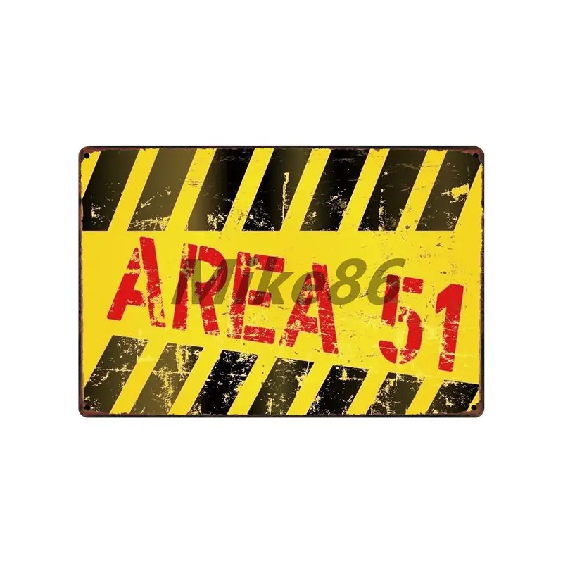Area 51 Sign Dorm Decor Gift for Him Alien Sign Custom Engraved Wooden ...