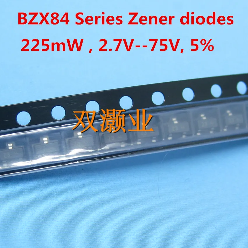 100pcs BZX84 C6V8 BZX84C6V8LT1G BZX84C6V8 marking code Z5 SOT23 225mW 6 ...