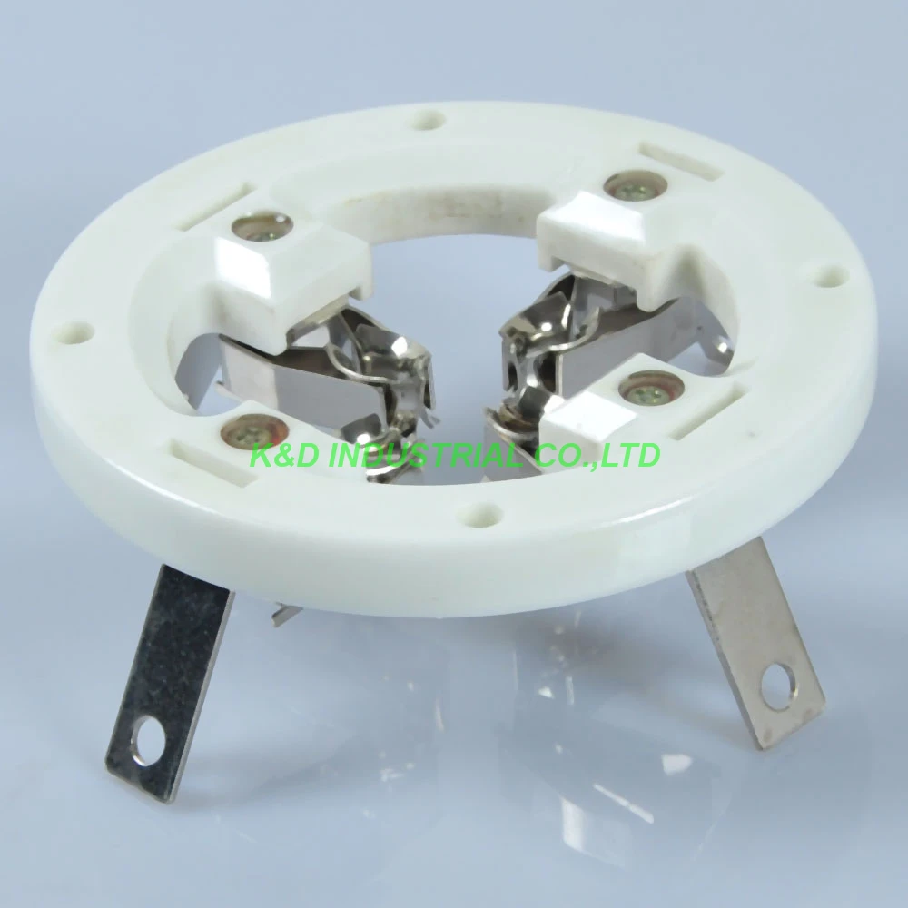 1pc 4pin Vacuum Huge Tube silver plated ceramics Socket For 6T51 TB5 ...