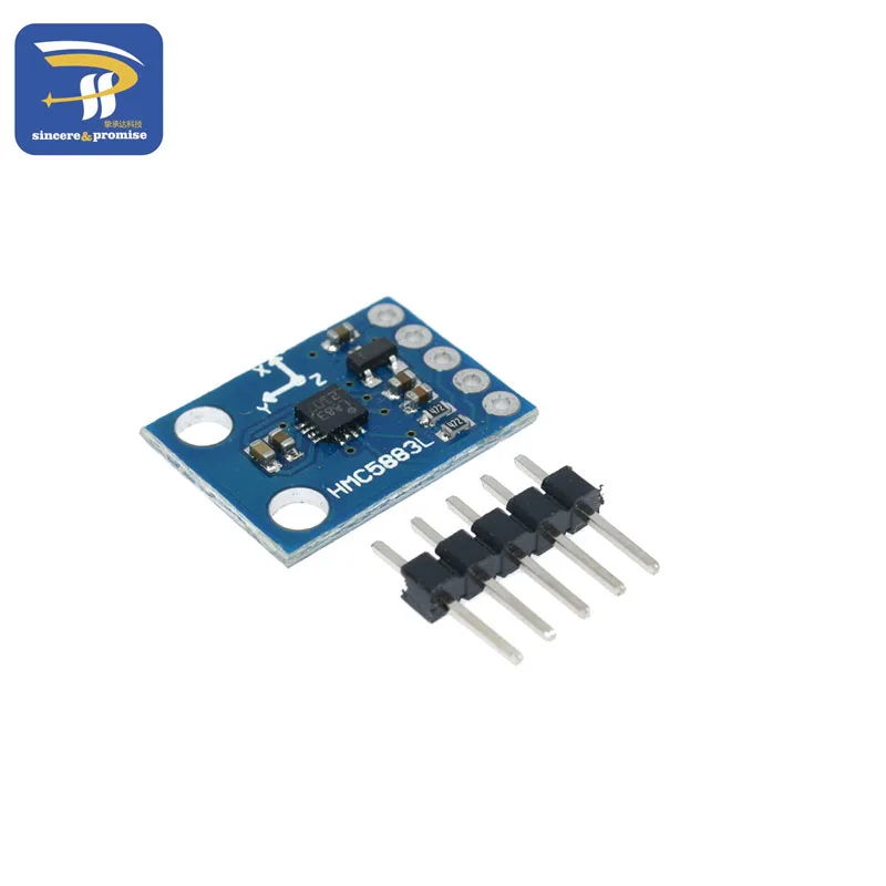 Gy-273 3v-5v Hmc5883l L883 Triple Axis Compass Magnetometer Sensor ...