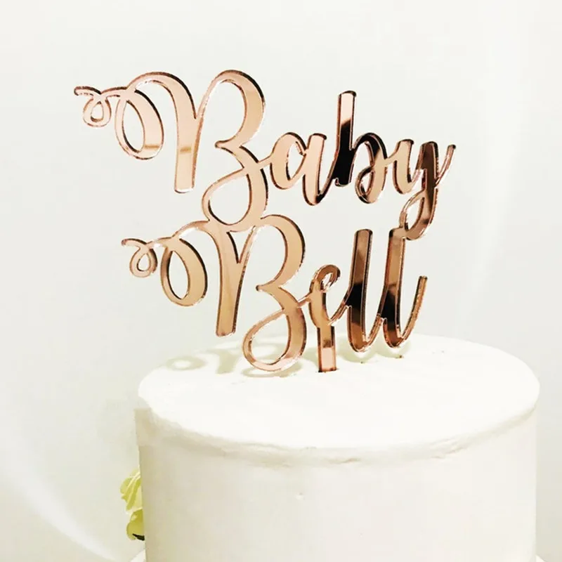 Baptism Cake Topper Custom Baby Name Baby Shower Birthday Cake Topper ...