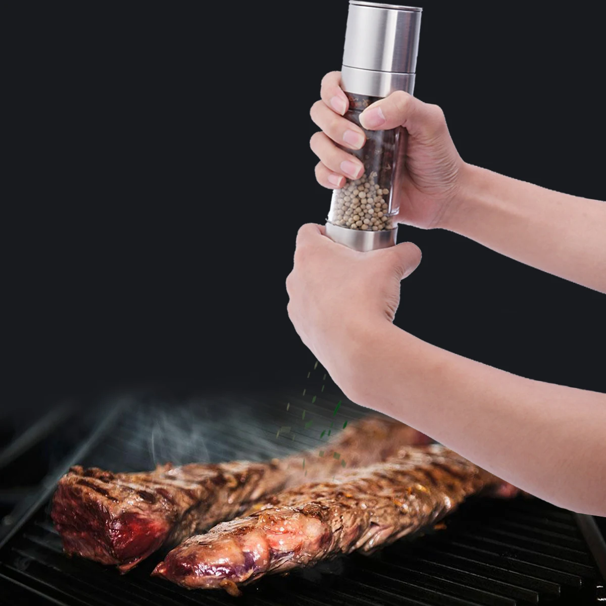 Aliexpress.com : Buy Stainless Steel Pepper Grinder Mill Peppercorns ...