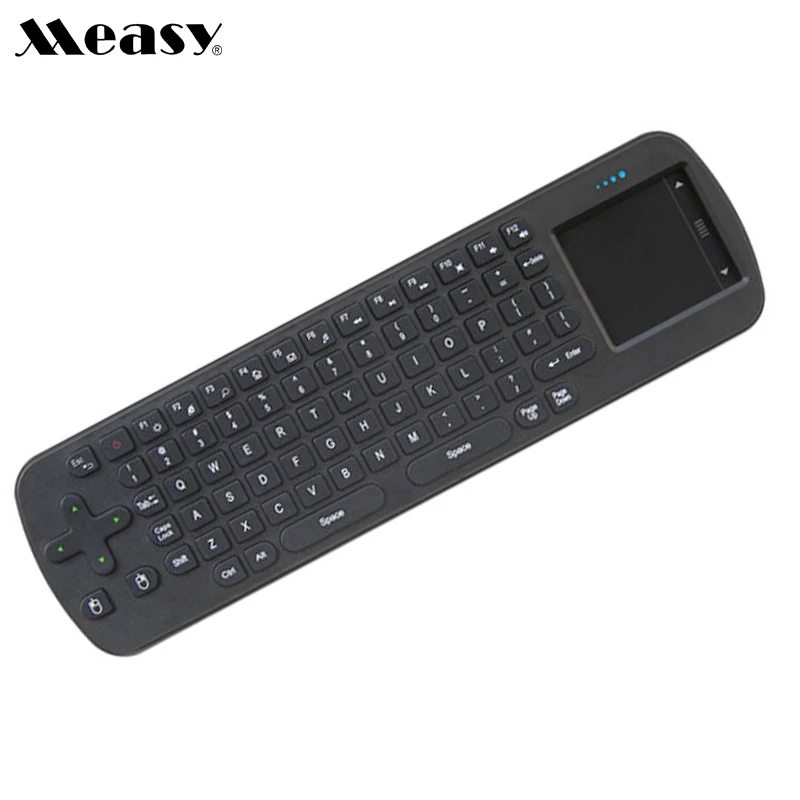 Measy RC12 2.4Ghz Mini Wireless Keyboard Air Mouse with TouchPad for ...