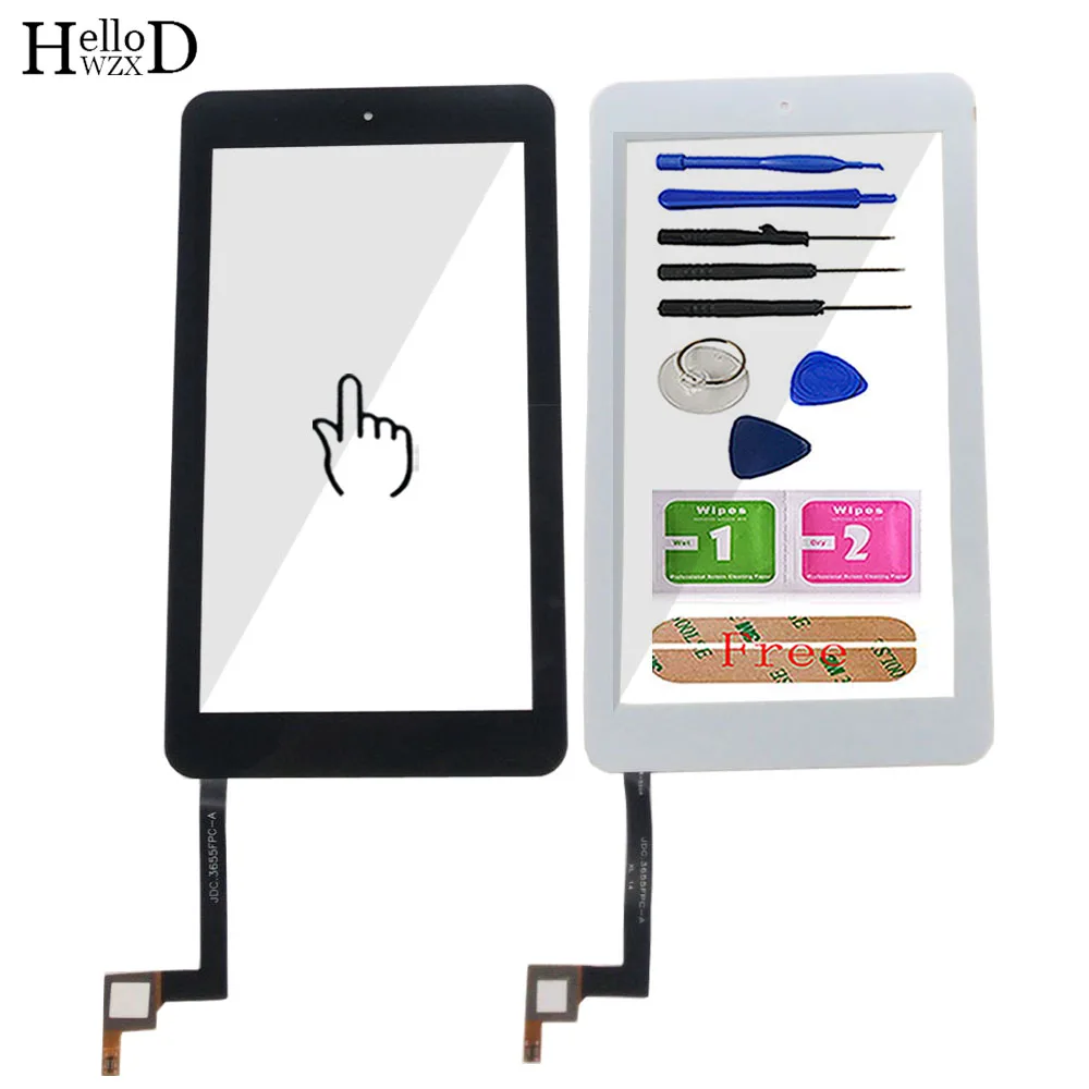 Tela touch screen de vidro para telefone celular, sensor tátil, 7.0 ...