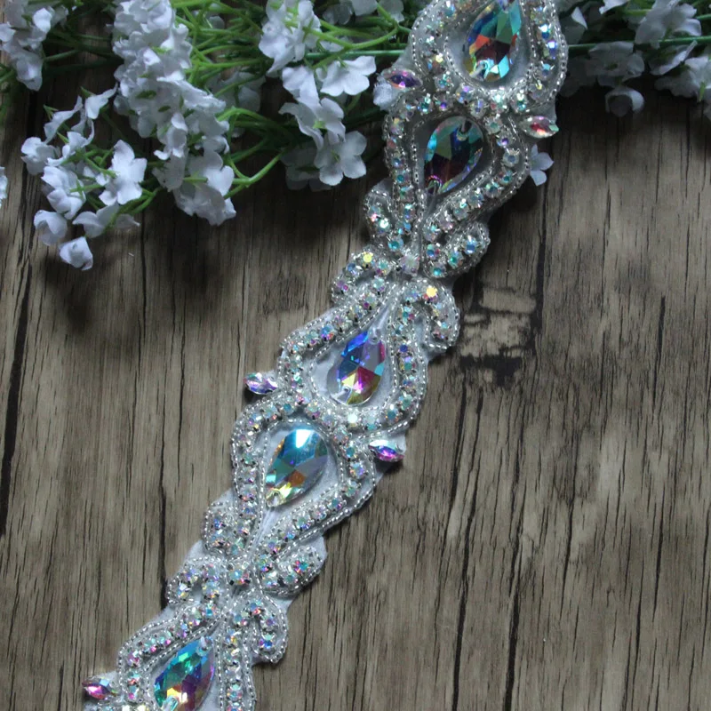 Free Shipping 20yards Fancy Crystal Rhinestone Chain Wedding Bridal ...
