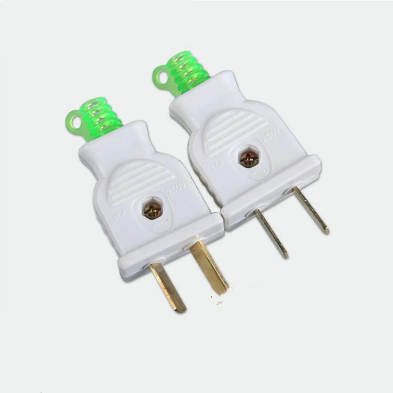 Generic Power Two-Pin Plug / Single-Phase Two-Pole Plug / Two Plug ...