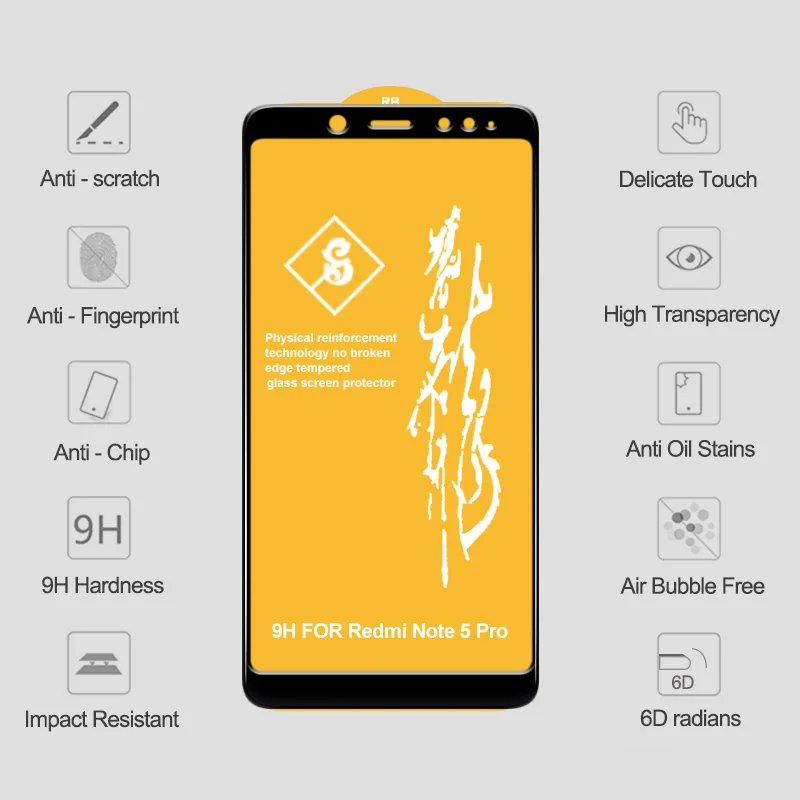 Стекло для Xiao mi Red mi Note 8 7 Pro Защитная пленка для экрана красное mi 8 8A закаленное ...