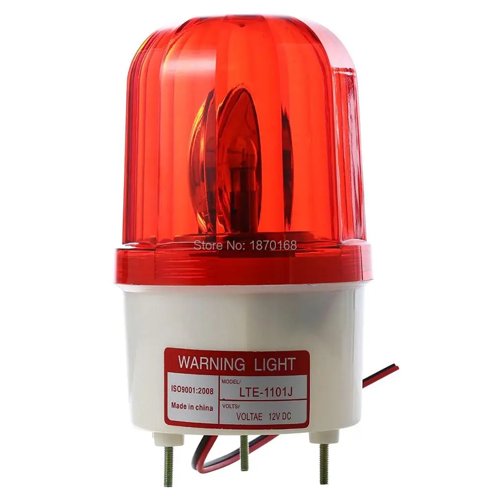 Voyant rouge LTE 1101J AC 220V AC 110V dc 12V dc 24V, sirène Flash ...