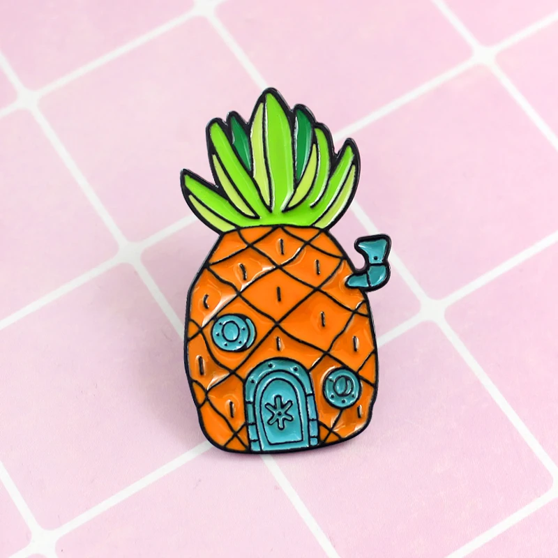 How To Draw Spongebobs House Step By Step