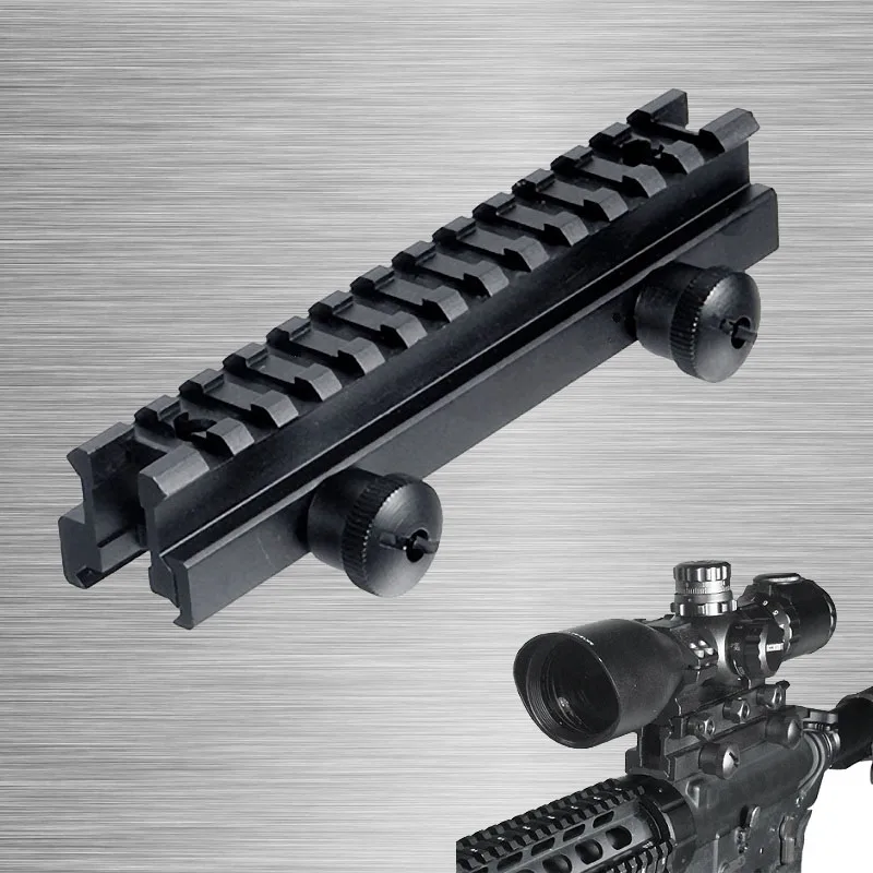 Med profile Full Size Riser Mount, 0.83" High, AR Riser Mount 20mm ...