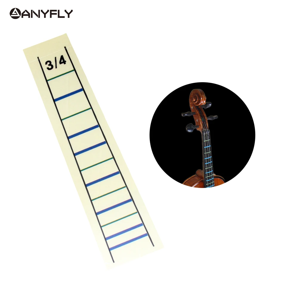 New Fiddle Violin Fingerboard Notes Sticker Fret Fretboard Chart