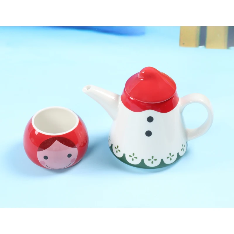 Home Appliances Home & Living Little Girl Ceramic Teapot etna.com.pe