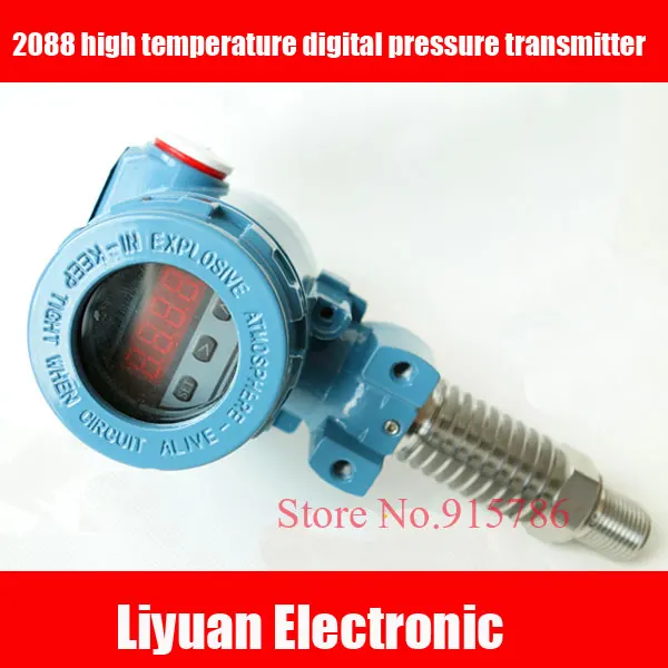 2088-high-temperature-digital-pressure-transmitter-4-20MA-LCD-high ...