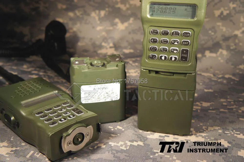 TRI AN/PRC 152 (UV) 6 핀 간/내 MBITR Radio Devgru PRC 152 Tactical 무선 워키 ...